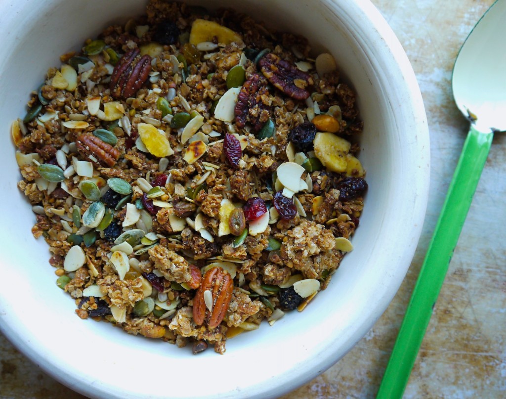 Spiced Granola - Kathryn Bruton Food & Drink